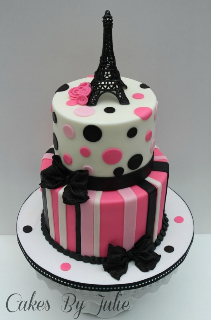 Gâteau Anniversaire Paris Tour Eiffel - 04/06/2020