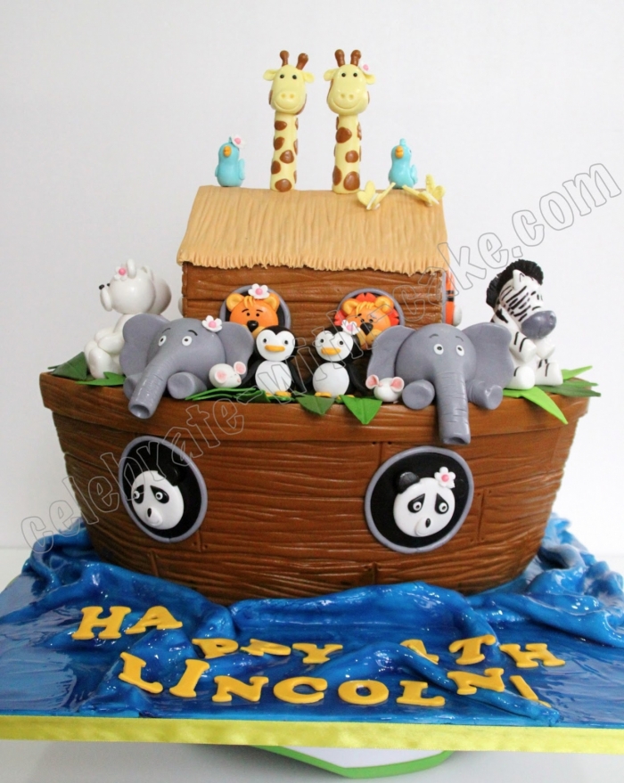 Gâteau d'anniversaire de l'arche de Noé - 16/07/2020