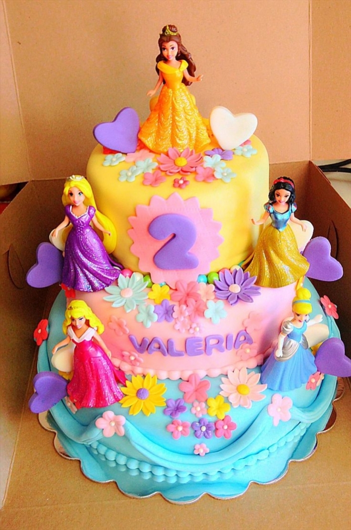 Princess Birthday Cake Design For Girls